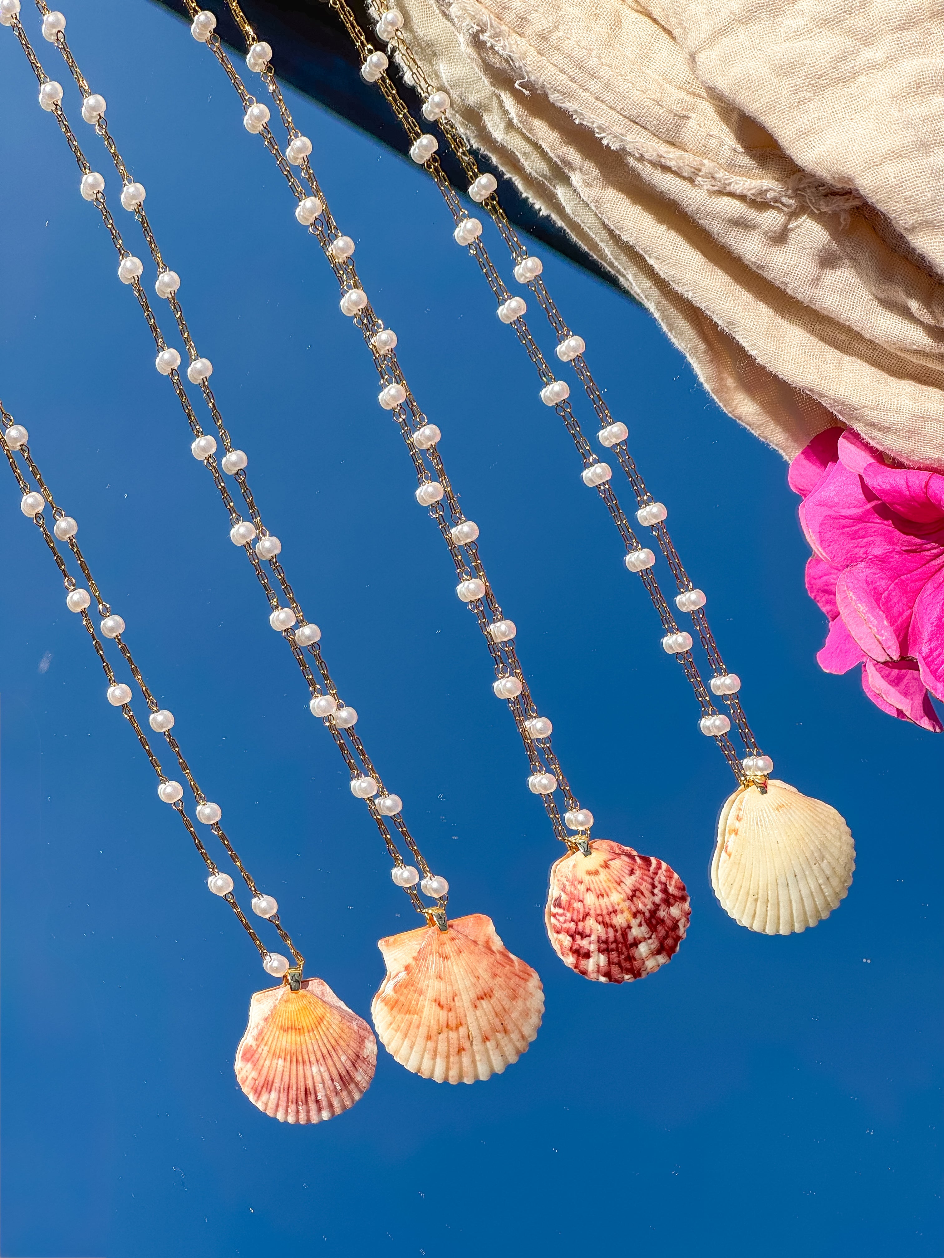 Seashell Necklaces – Saltwater Sweethearts